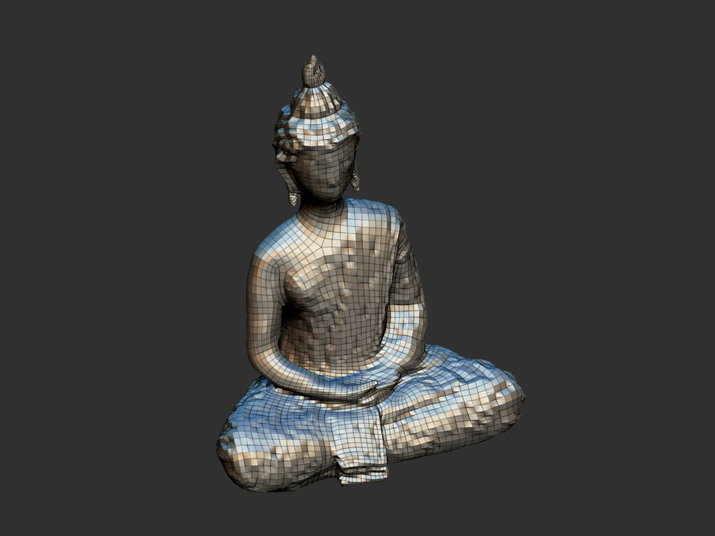 3D Diamond Buddha Model - TurboSquid 1525265