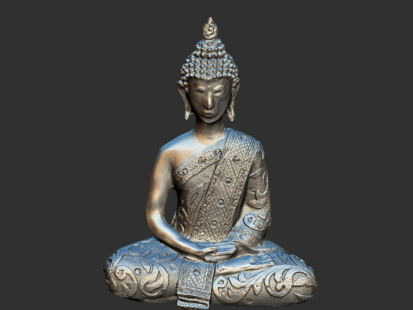 3D Diamond Buddha Model - TurboSquid 1525265