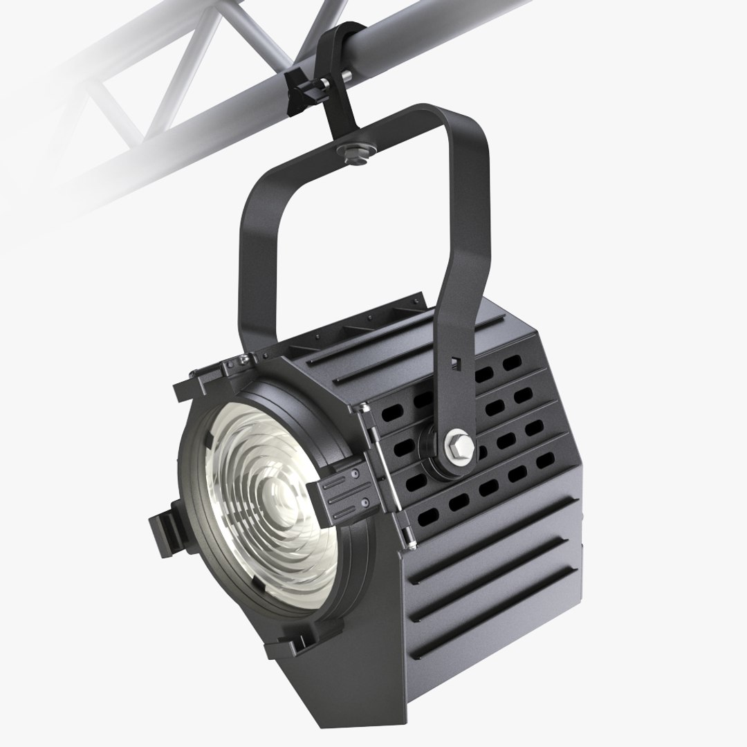 3d Model Of Altman Fresnel 1kaf Lights