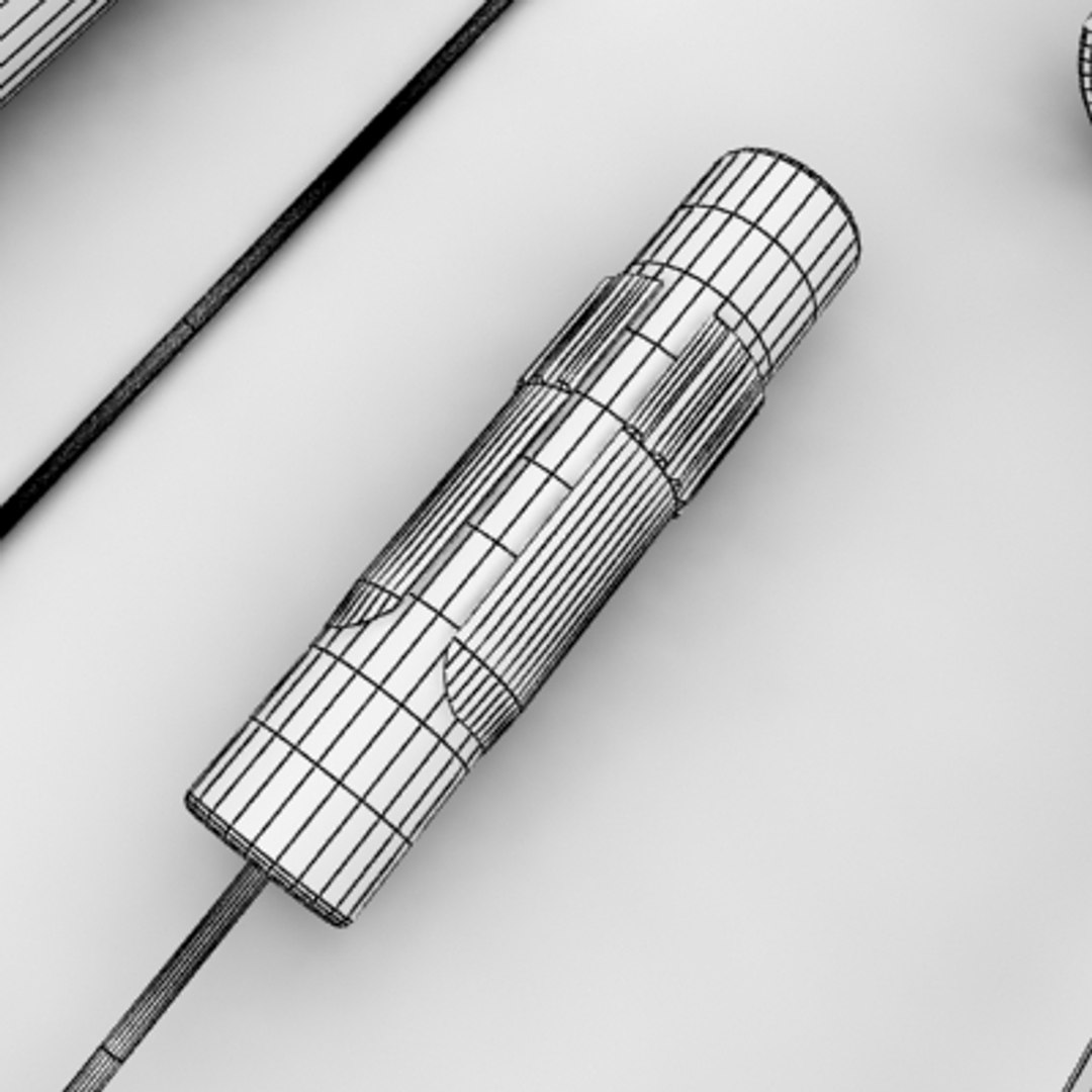 Pen Pencil 3d Model