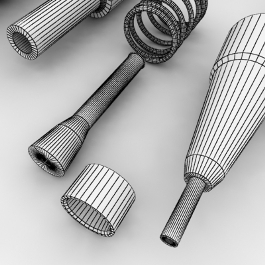 Pen Pencil 3d Model