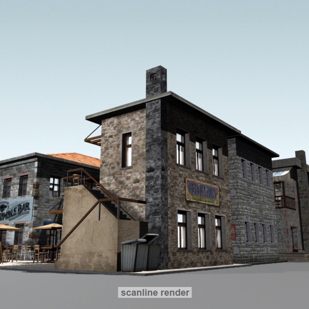 3ds Max Historical Coast Bar