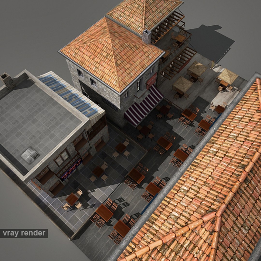 3ds Max Historical Coast Bar