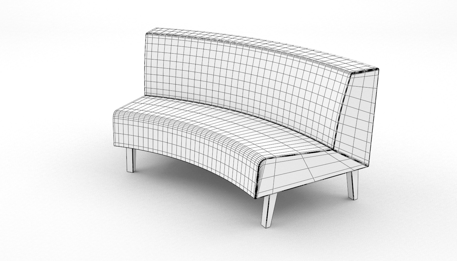 3d model couch props realist