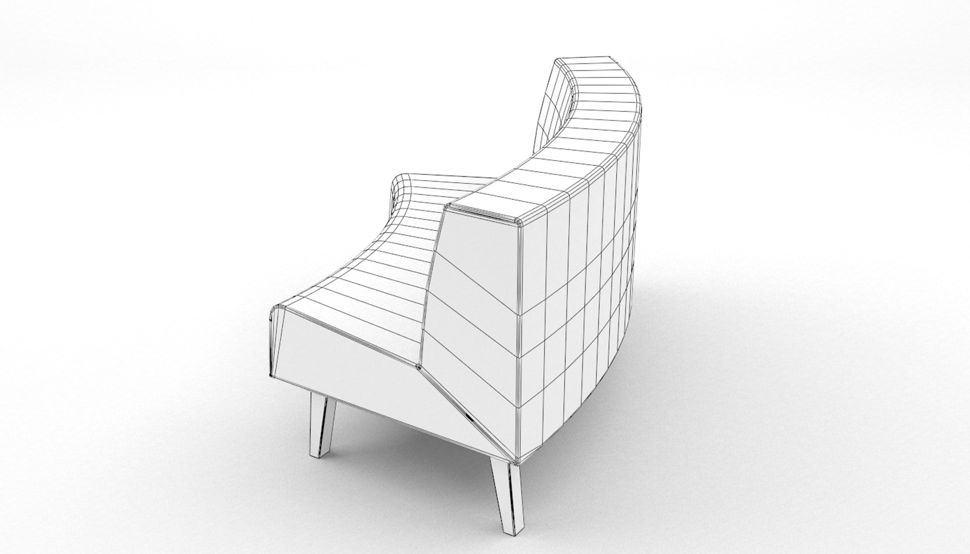 3d model couch props realist