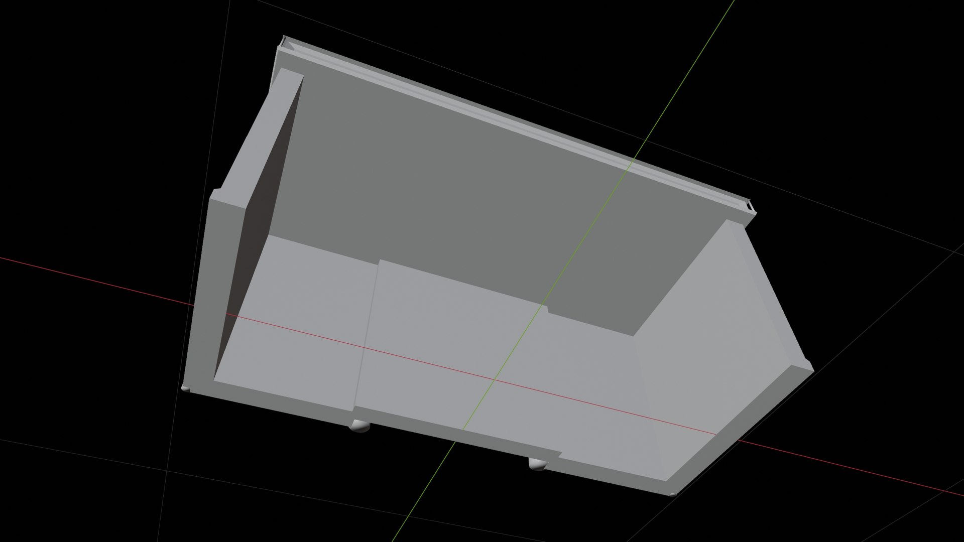 3D Model Writing Desk - TurboSquid 2054262