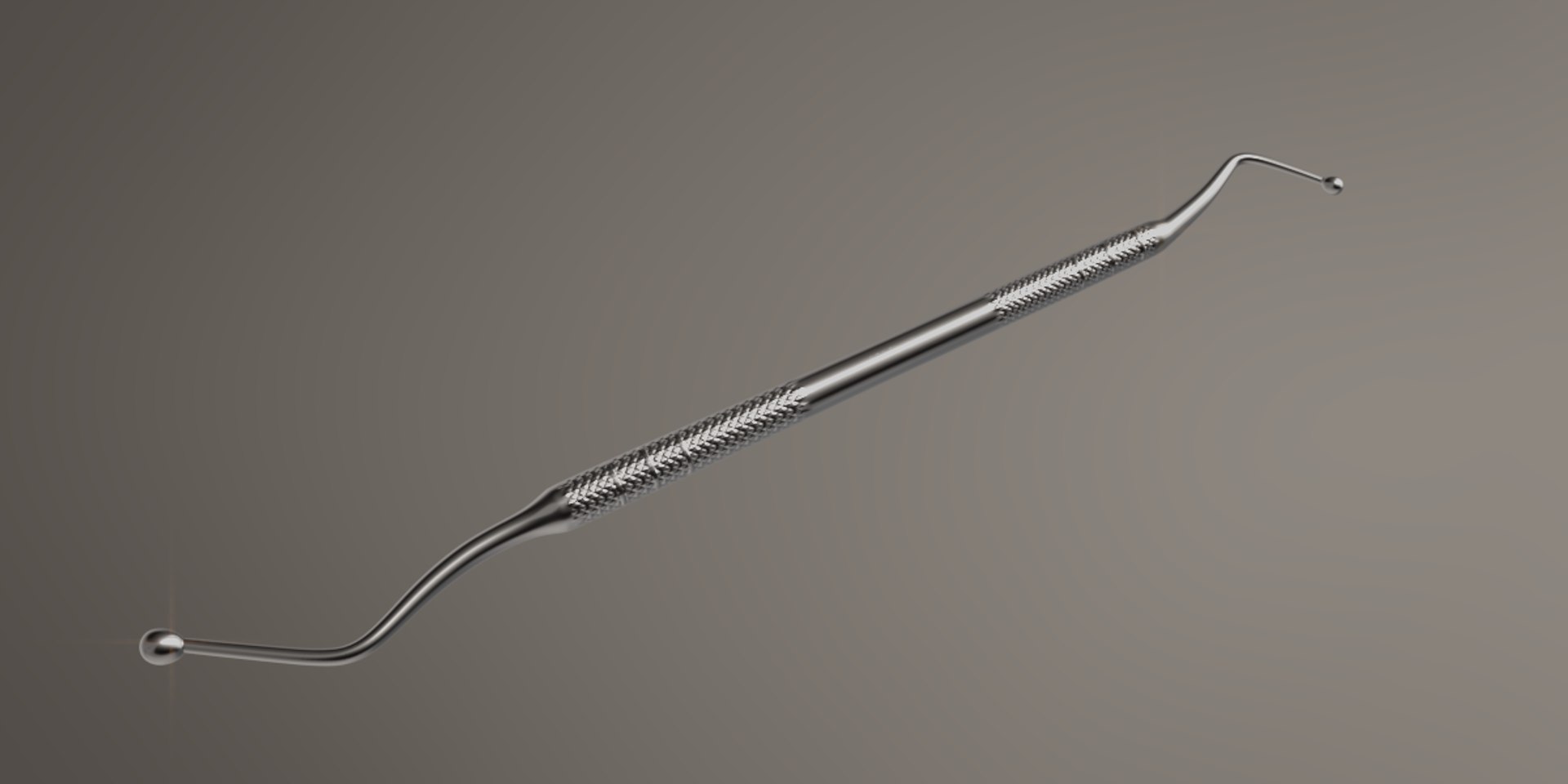 Curette instrument 3D model - TurboSquid 1512733