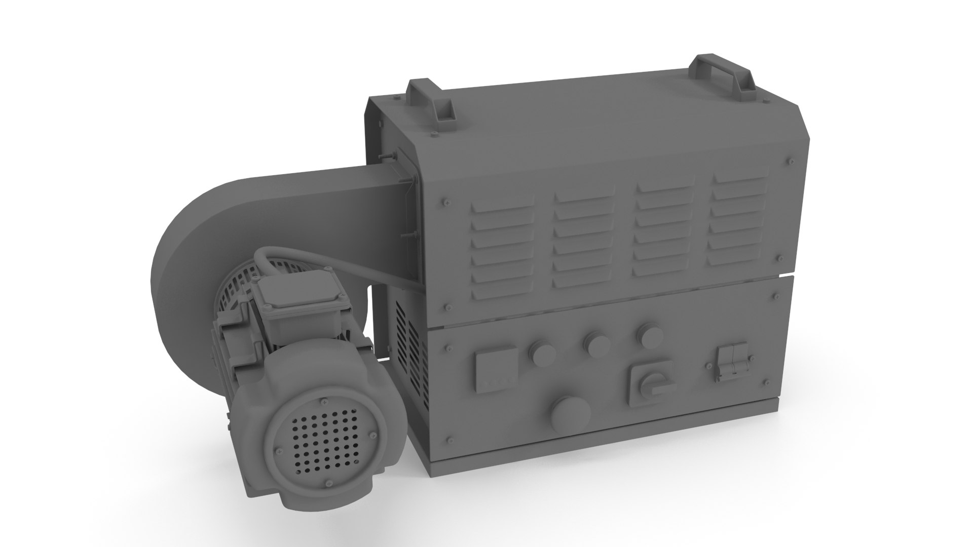 Industrial Air Blower 3D Model - TurboSquid 1676974