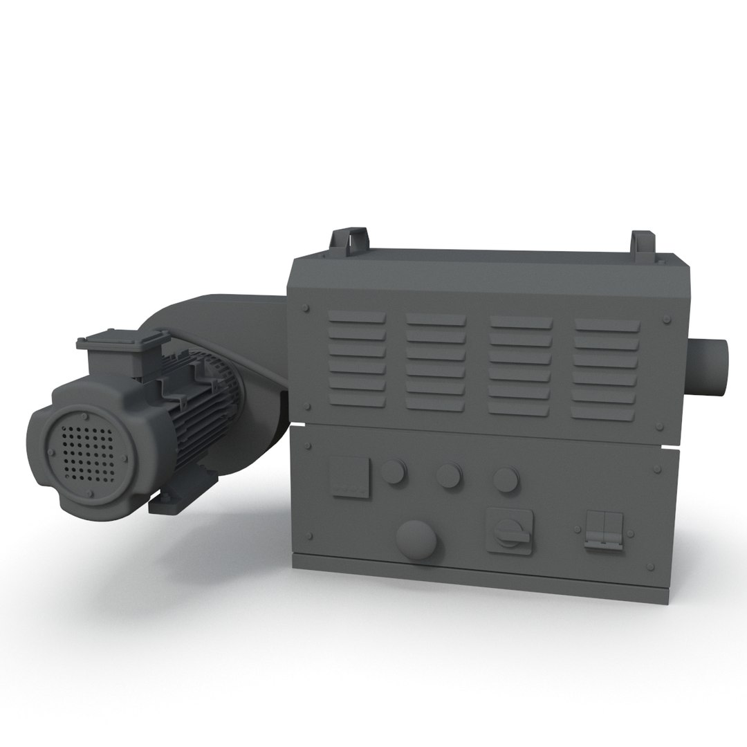 Industrial Air Blower 3D Model - TurboSquid 1676974