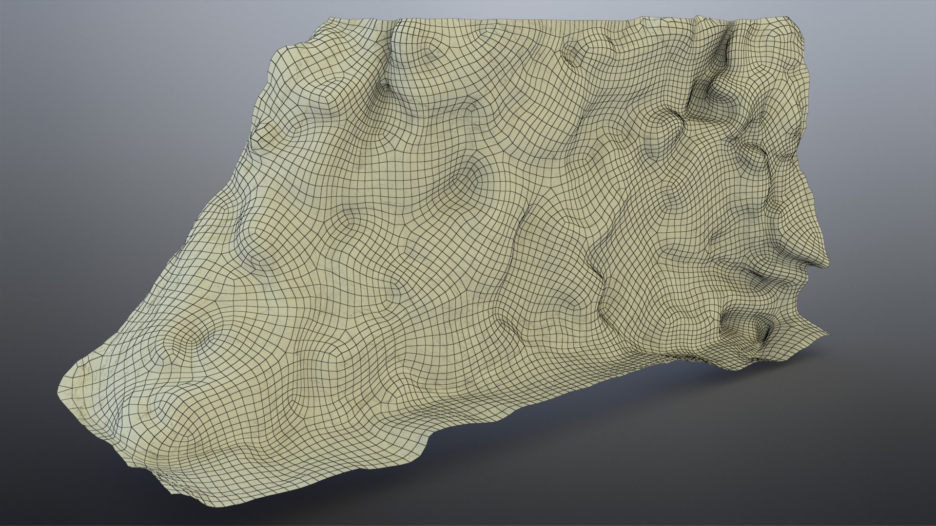 3D Model Beach Cliffs - TurboSquid 1992814