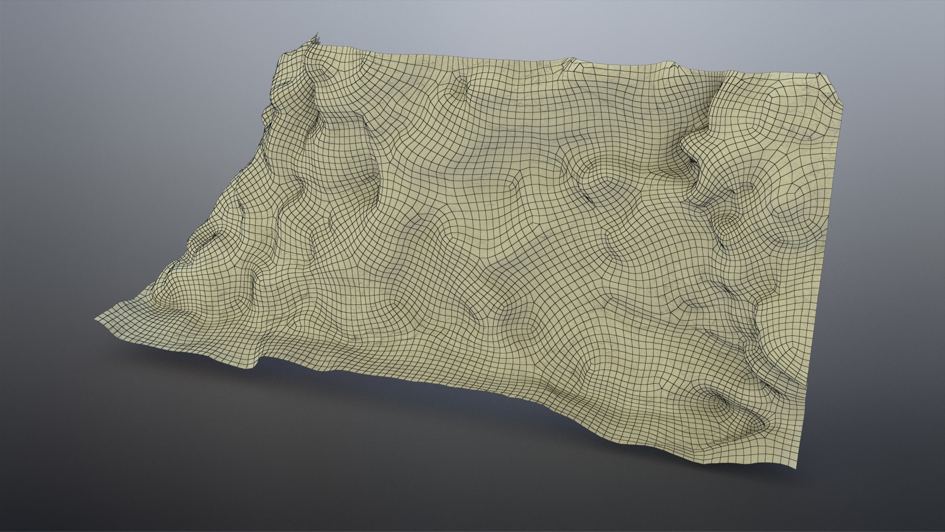 3D Model Beach Cliffs - TurboSquid 1992814