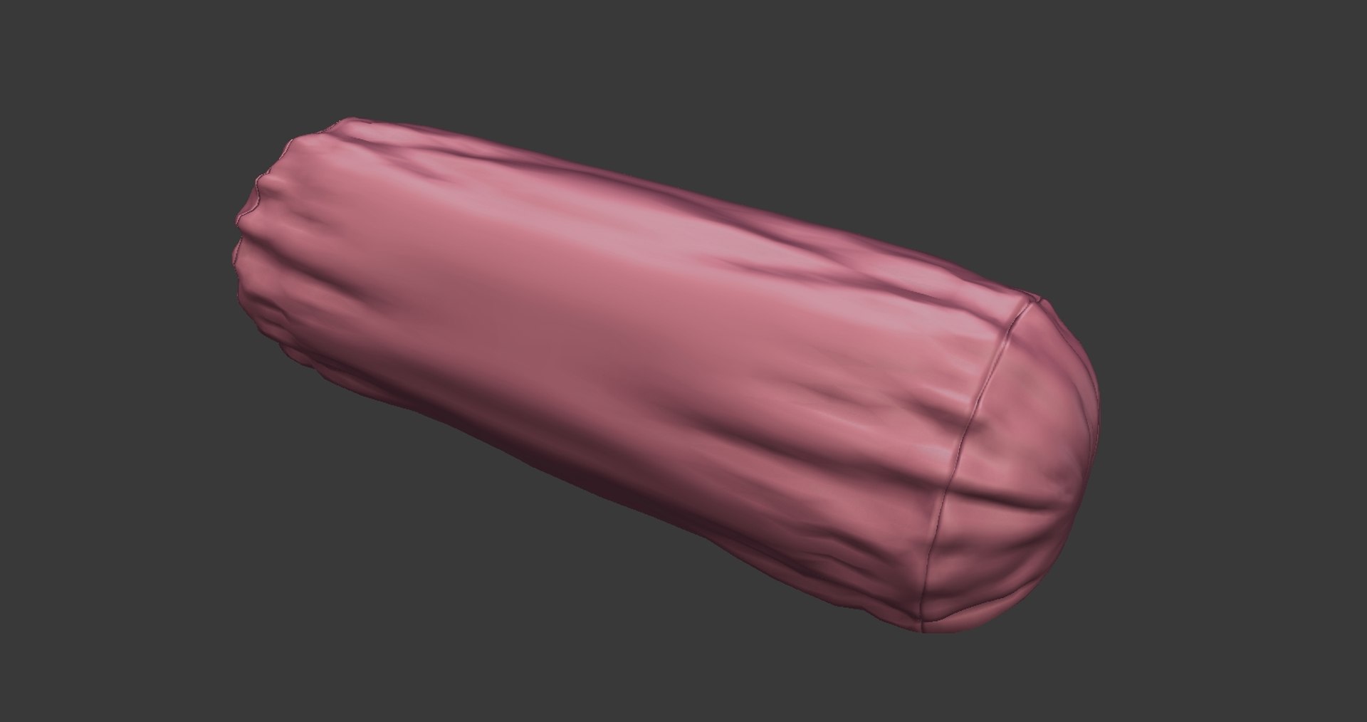 Roll pillow 3D model - TurboSquid 1224519