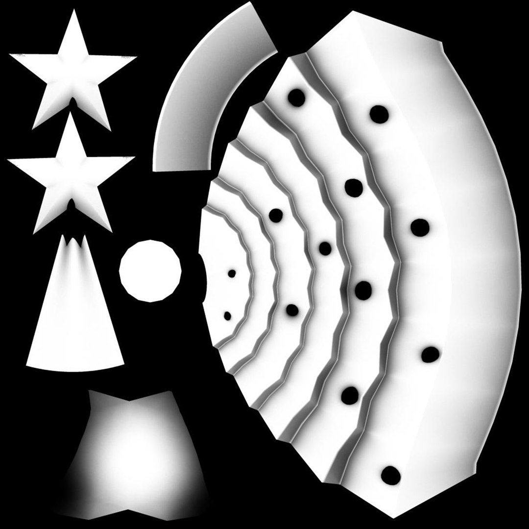 Sylized Xmas Tree V1 3D Model - TurboSquid 1826185