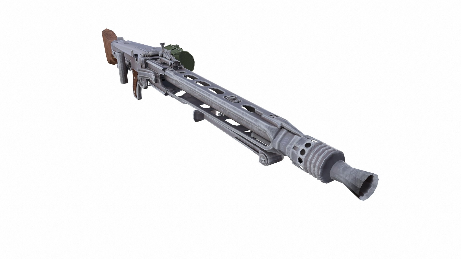 Gun MG4 3D - TurboSquid 2428952