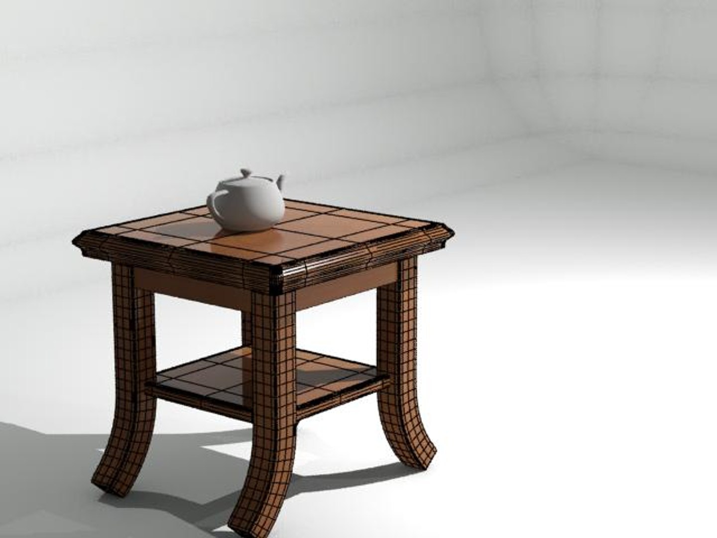Free Table Living Room 3d Model
