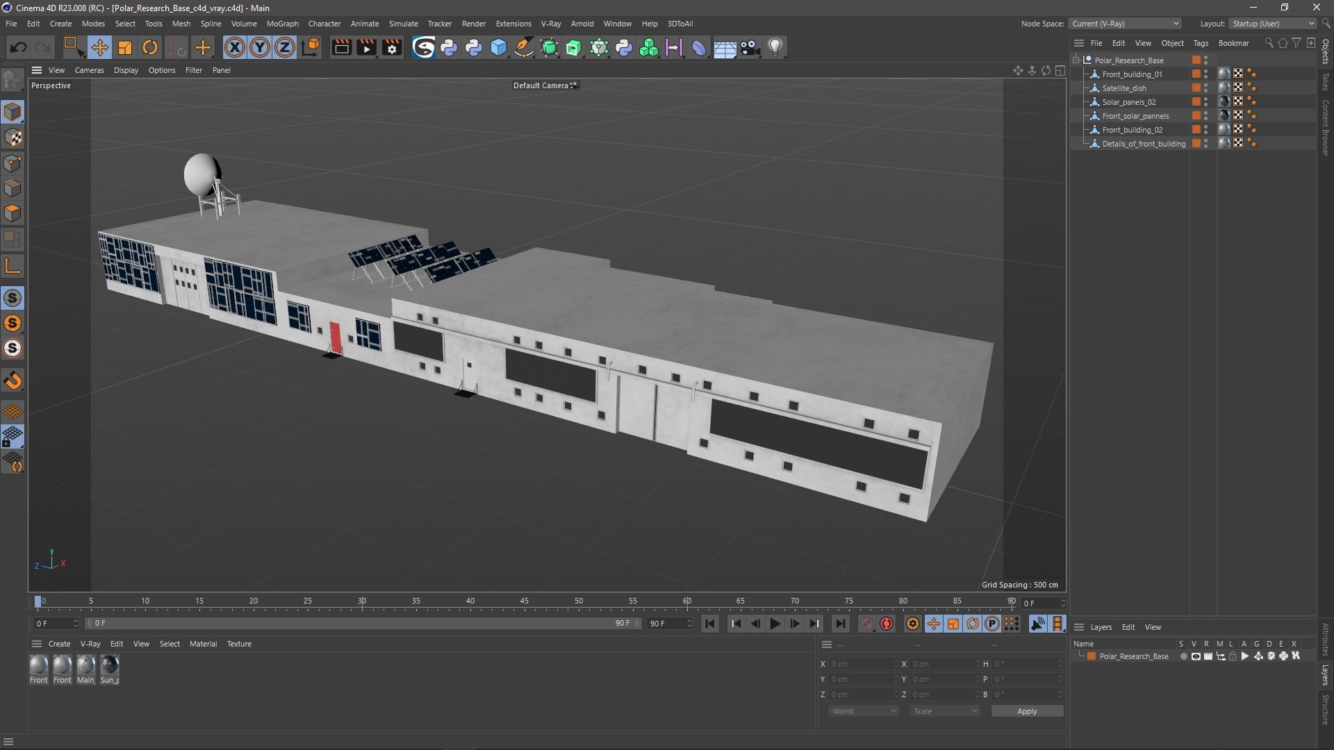 Polar Research Base 3D - TurboSquid 2330634