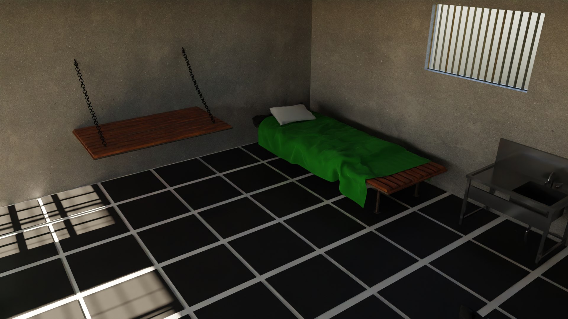 3D Prison Model - TurboSquid 2154741
