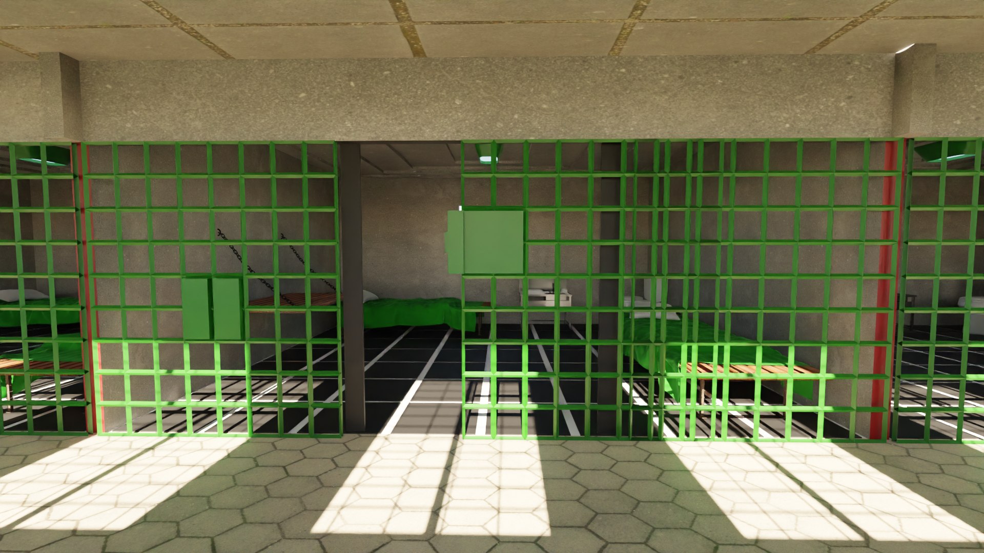 3D Prison Model - TurboSquid 2154741