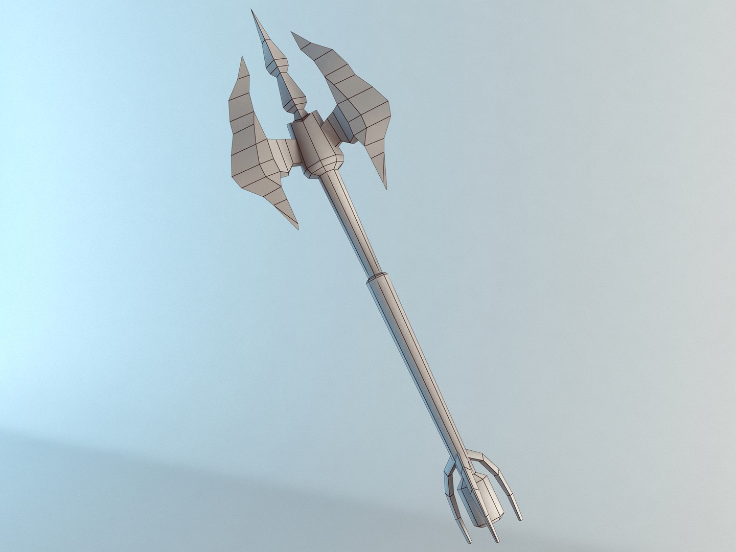 trident tri fantasy 3d model