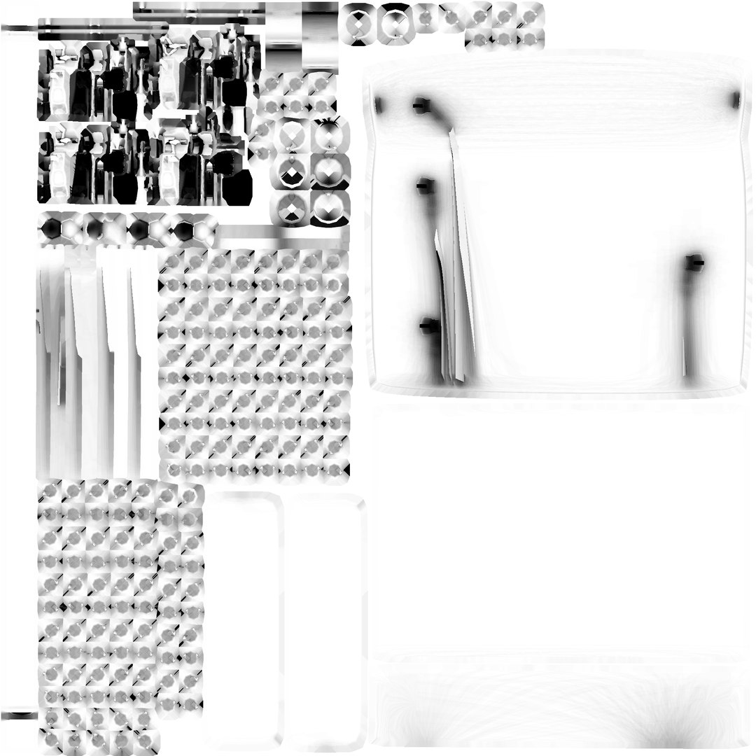 3D Leather and Chain Cross-Body Strap Shoulderbag model - TurboSquid ...