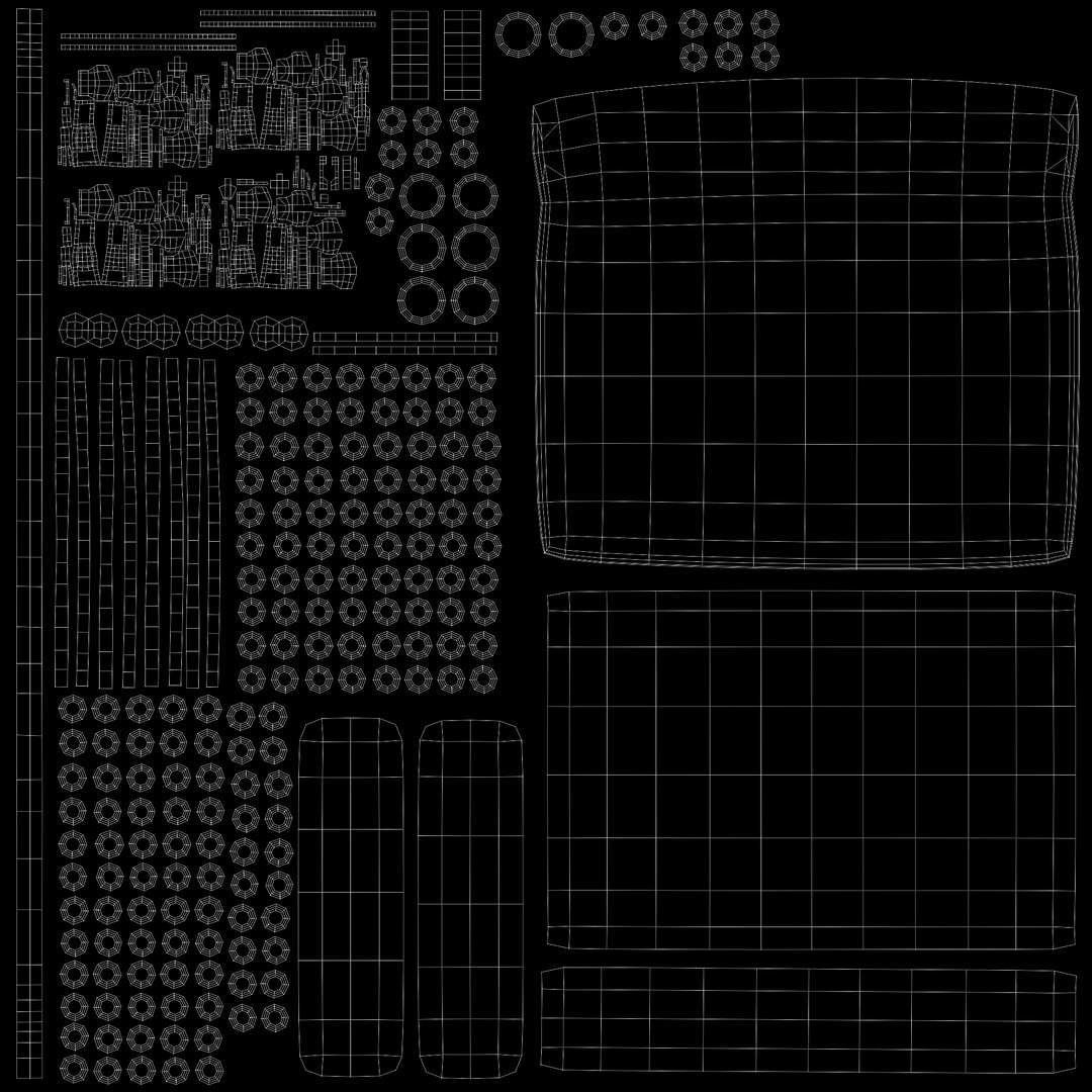 3D Leather and Chain Cross-Body Strap Shoulderbag model - TurboSquid ...