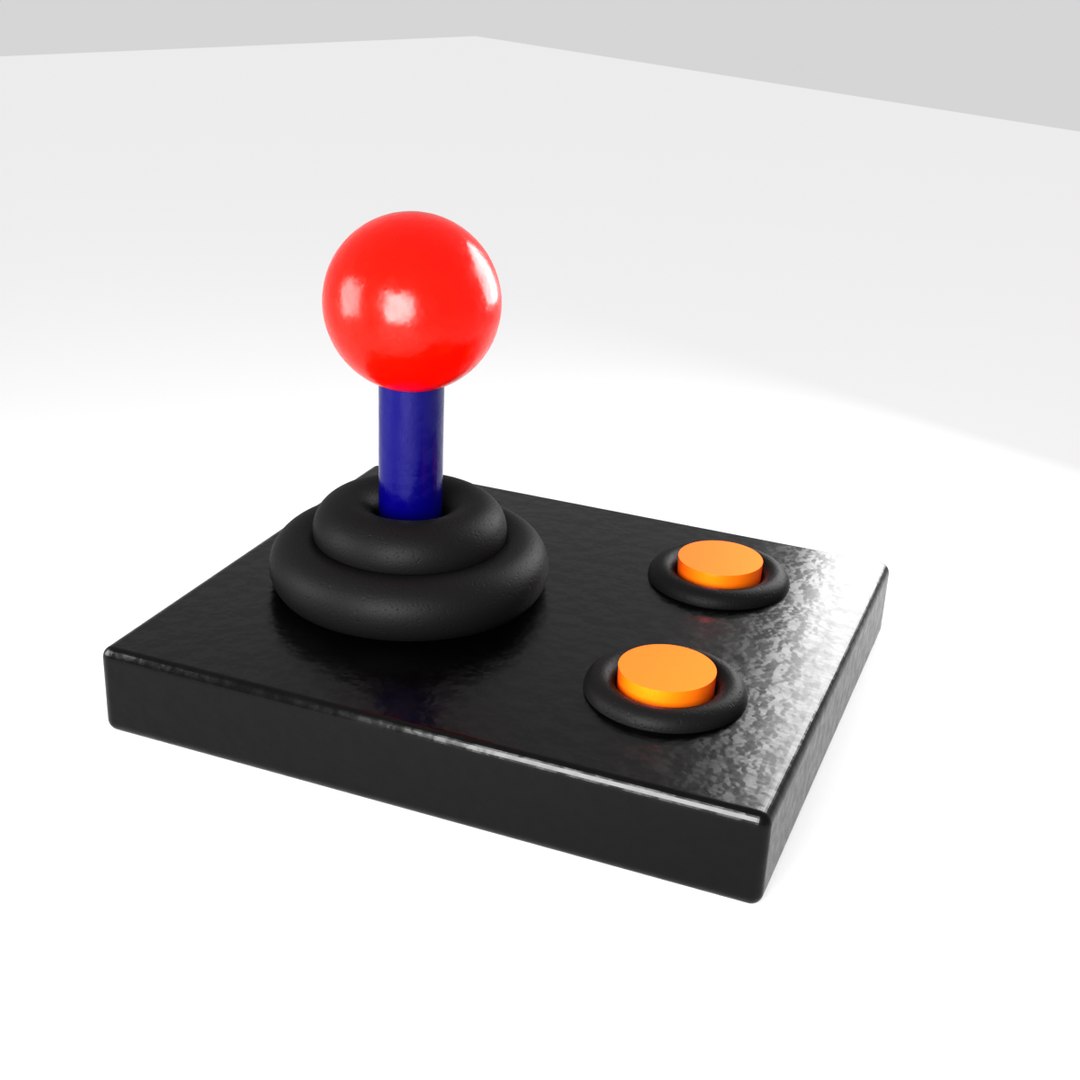 Free 3D Model Game Controller With Joystick PBR - TurboSquid 2249421