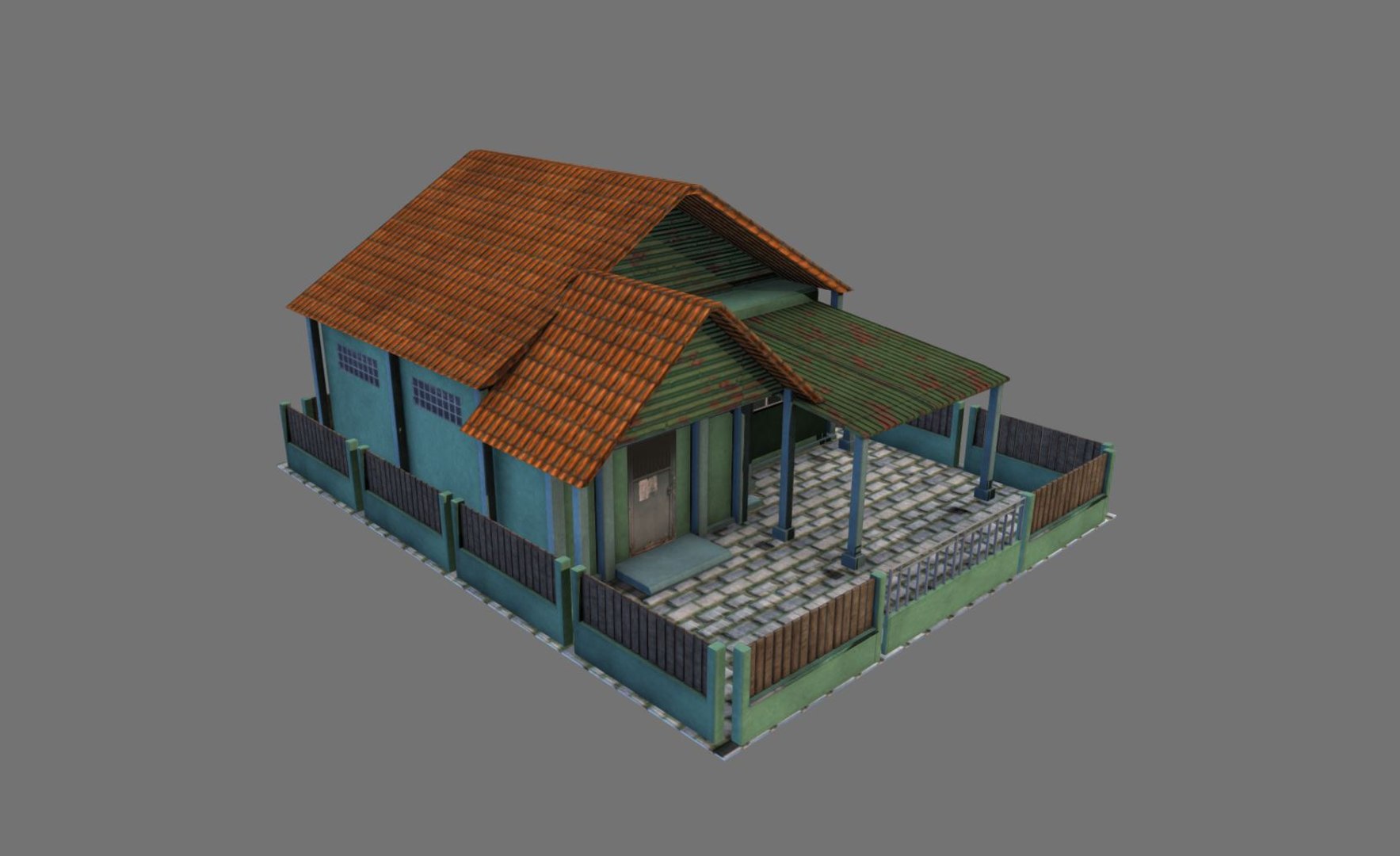 Building House Home 3D Model - TurboSquid 1341646