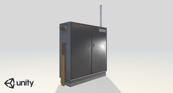 3d model utility box games