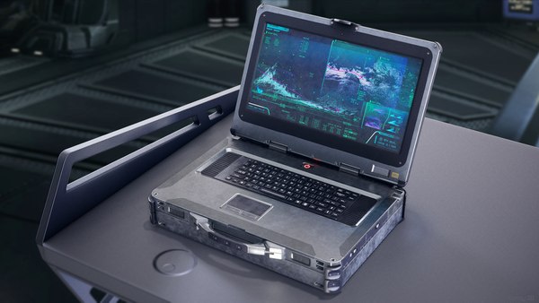 3D laptop rigged computer - TurboSquid 1635112