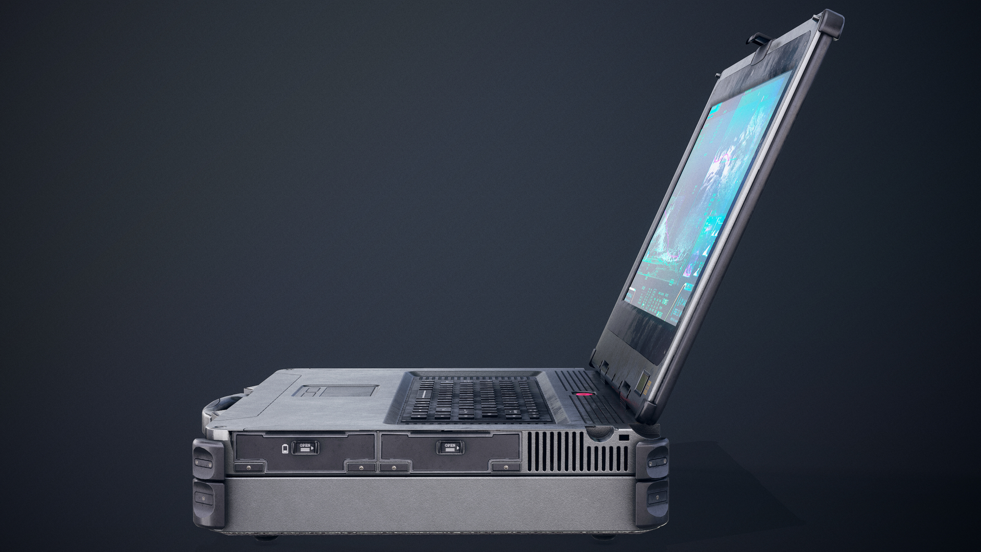 3D laptop rigged computer - TurboSquid 1635112