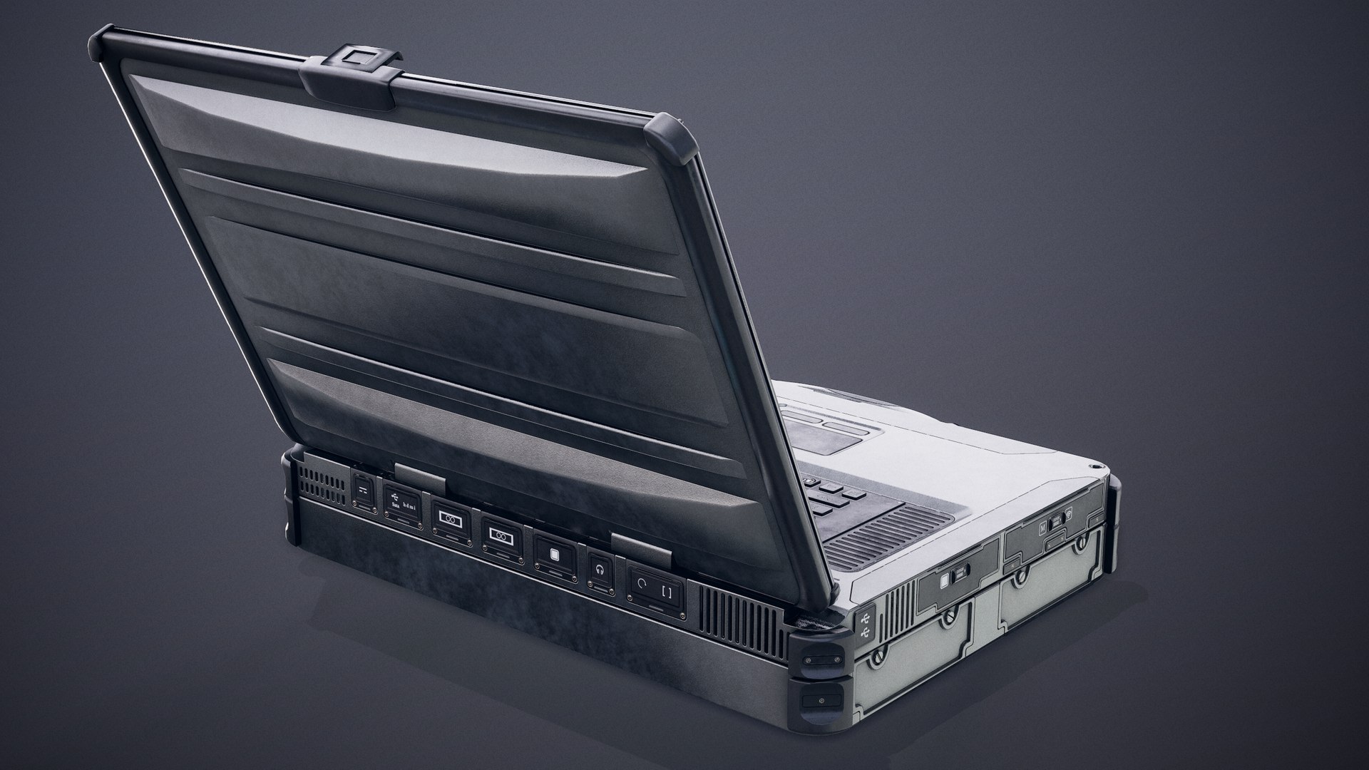 3D laptop rigged computer - TurboSquid 1635112