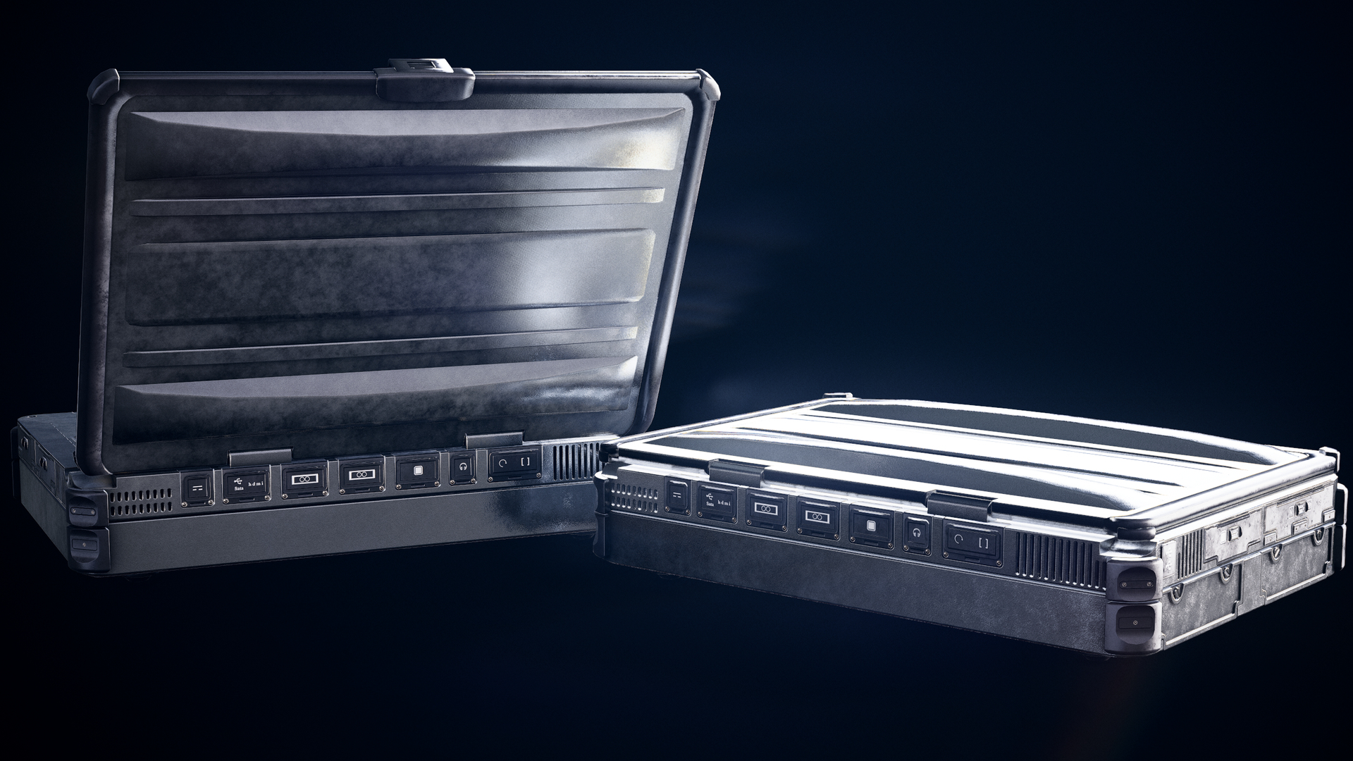 3D laptop rigged computer - TurboSquid 1635112