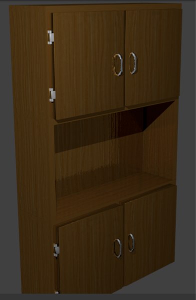 3d cabinet model
