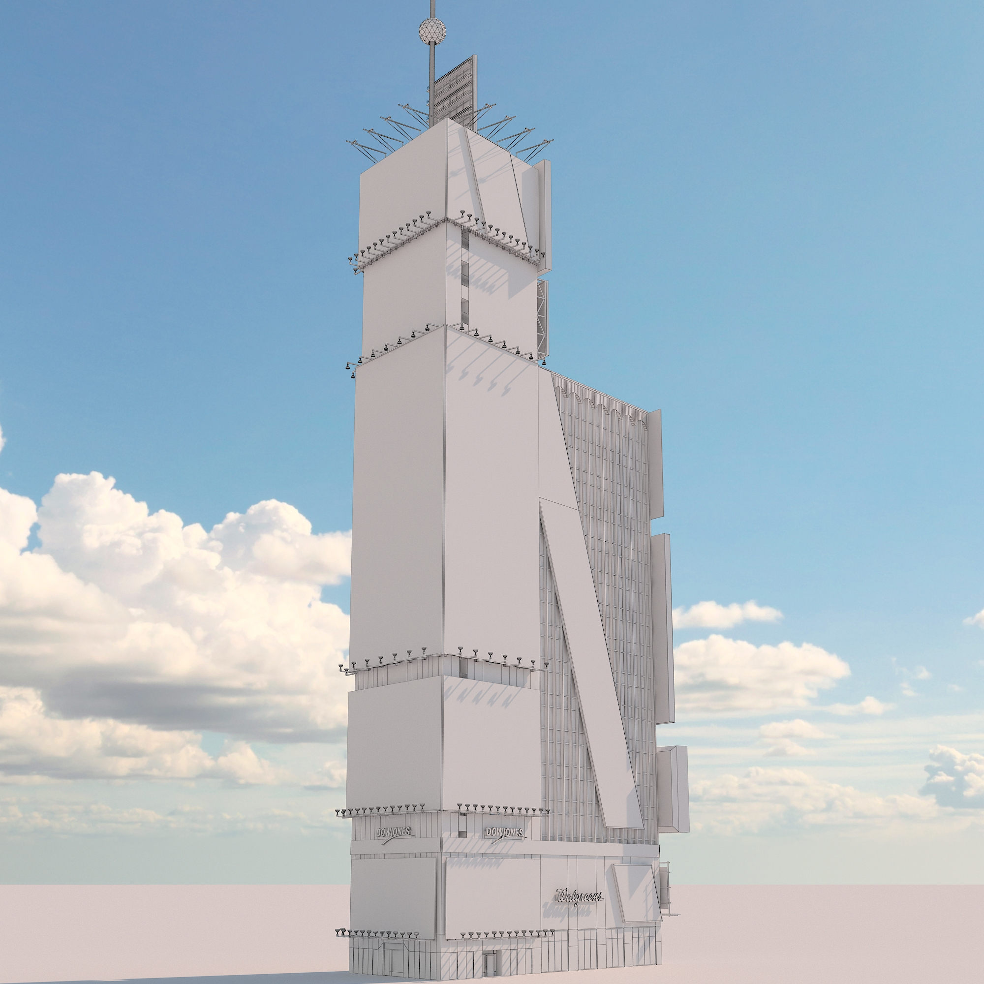 3D model skyscraper building - TurboSquid 1282839