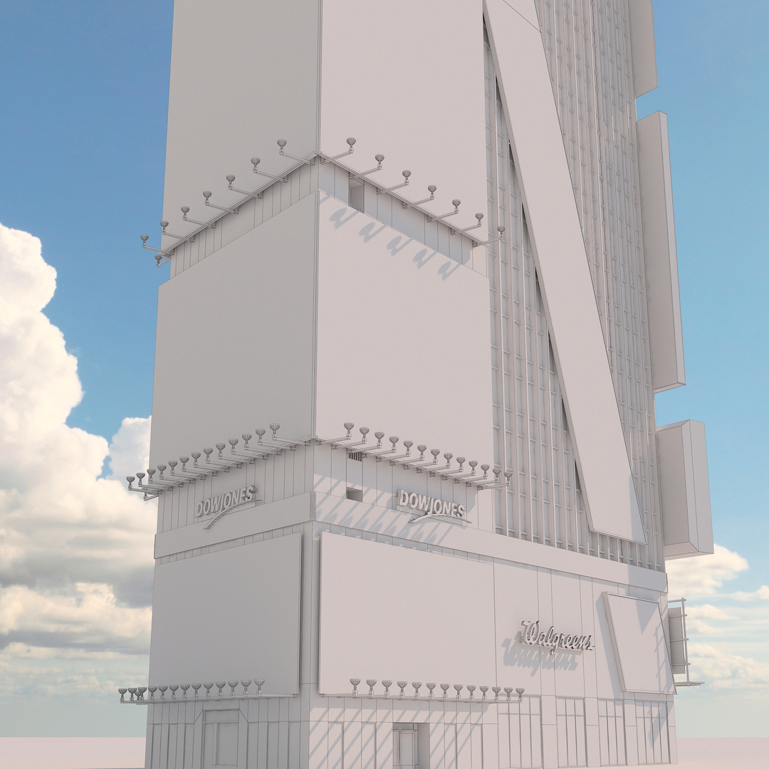 3D model skyscraper building - TurboSquid 1282839