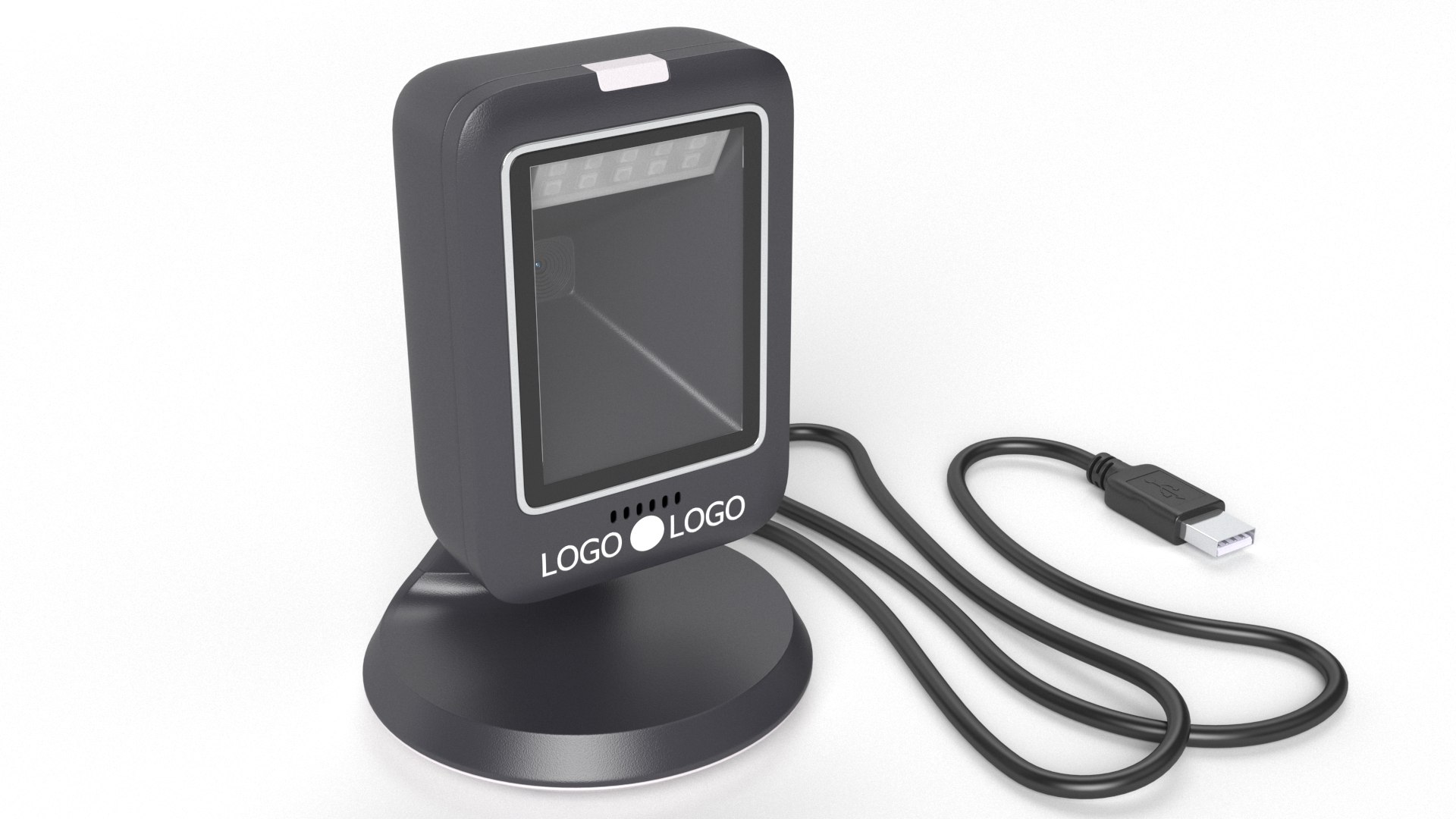 Barcode Scanner 3D Model - TurboSquid 2203917