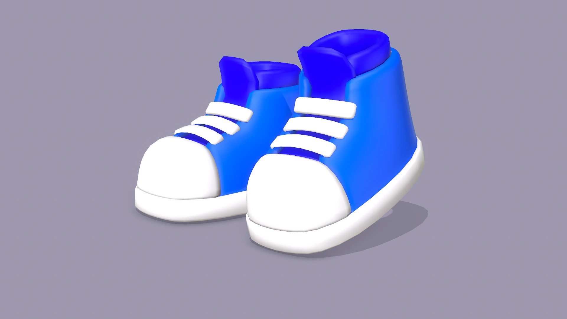 3D Model Shoes Cartoon - TurboSquid 2162321
