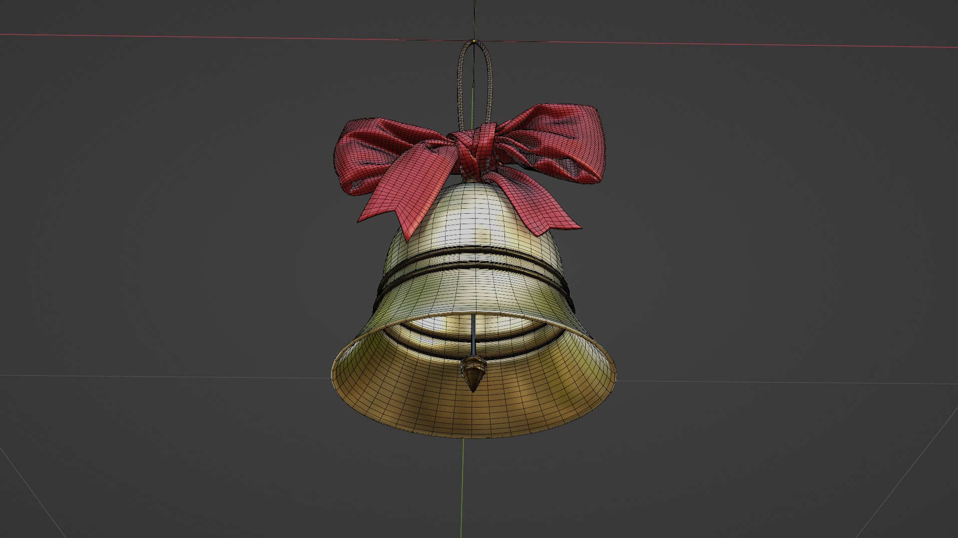3D Christmas Bell - TurboSquid 2314719