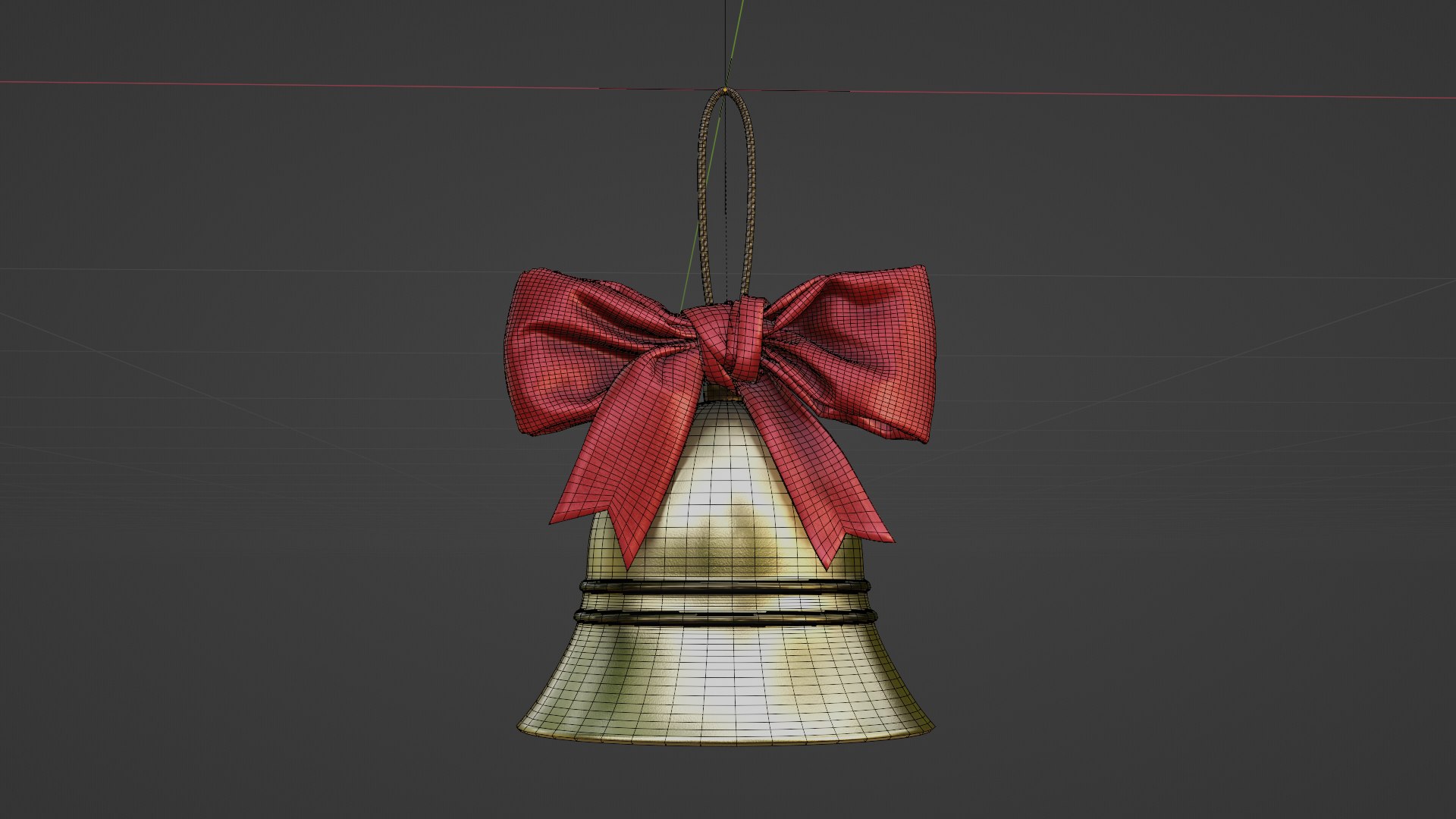 3D Christmas Bell - TurboSquid 2314719