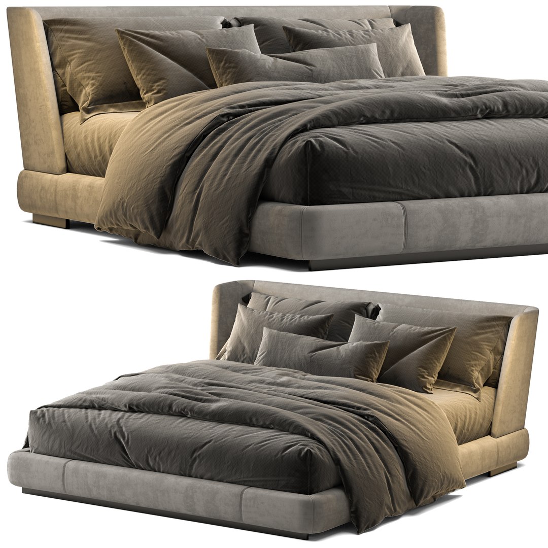 Creed By Minotti 3D Model - TurboSquid 2365028