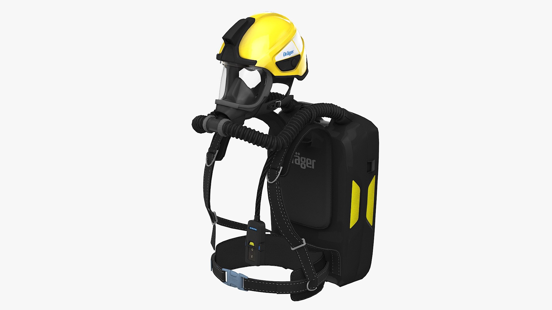 Drager Pro Air Closed Circuit Breathing Apparatus 3D - TurboSquid 2392157