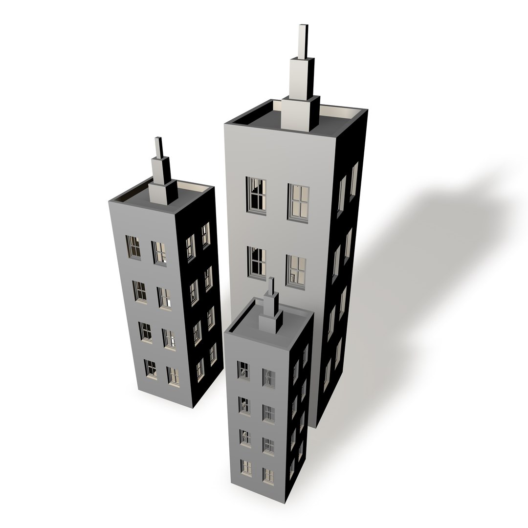 buildings structure architecture 3d model