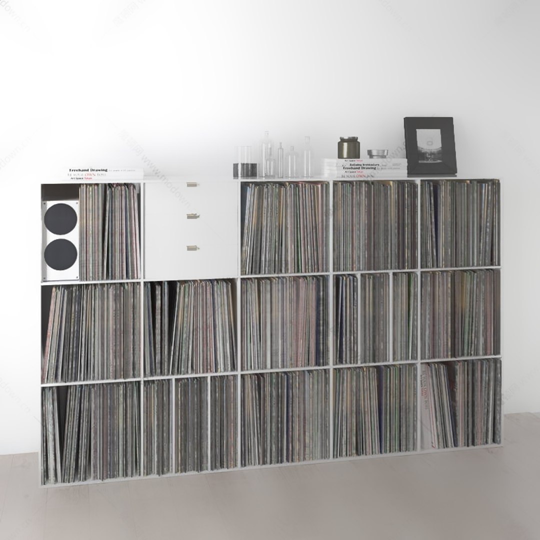 Book stereo glass bottle picture frame bookcase Wine cabinet books book ...