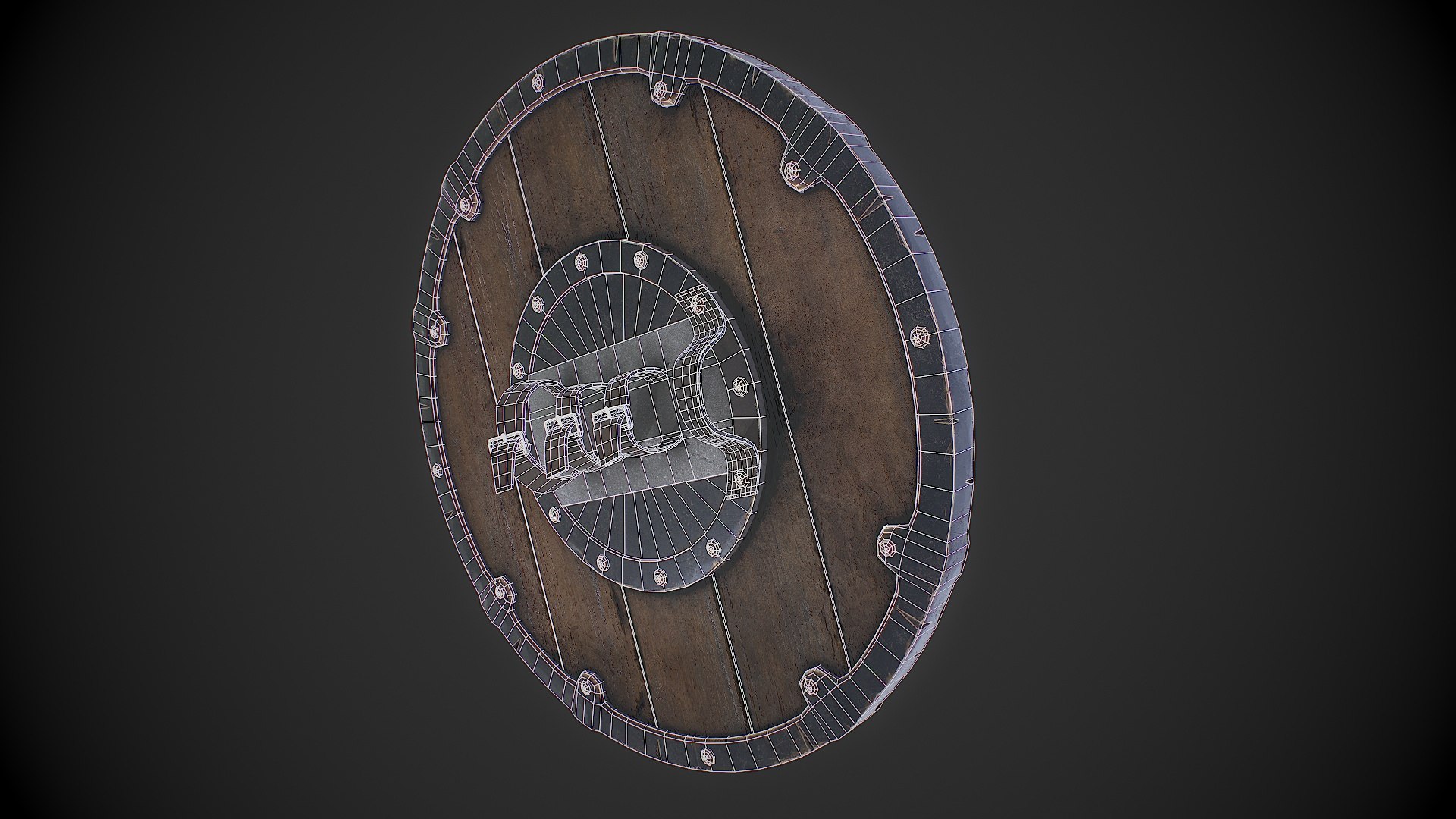 3D Viking Shield 3d Model Model - TurboSquid 2215371