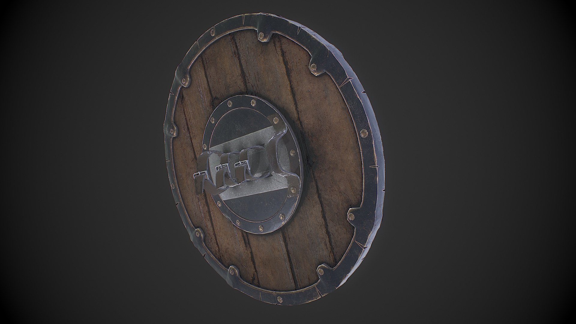 3D Viking Shield 3d Model Model - TurboSquid 2215371