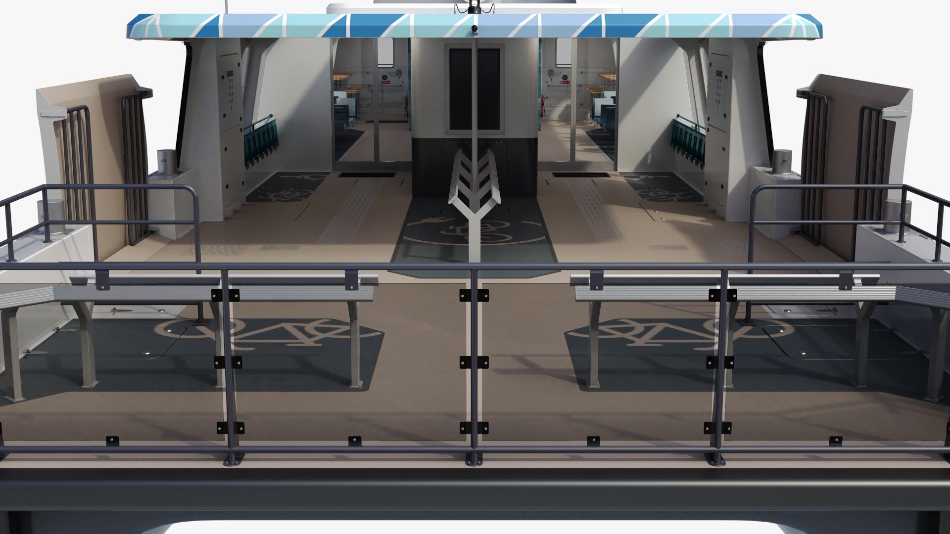 3D Waterbus Aqua Pearl Damen 2907 - TurboSquid 2185398