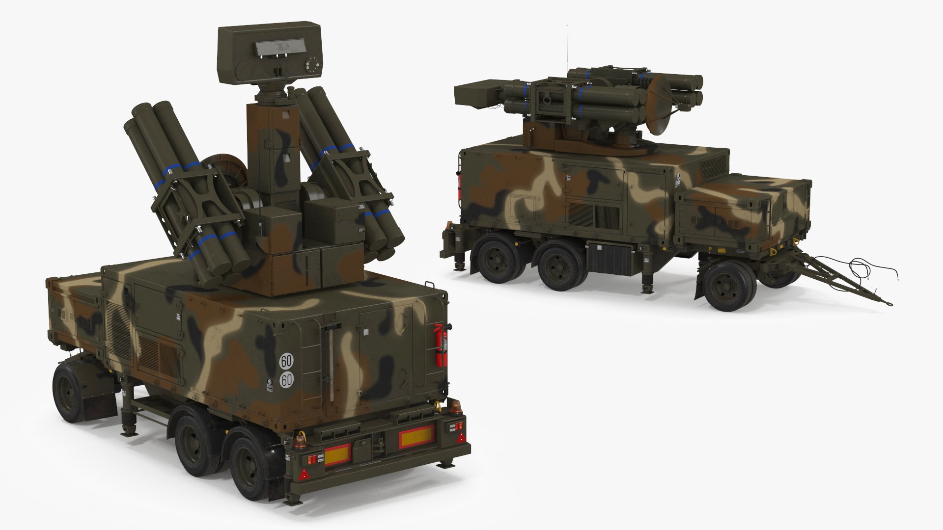 3D Missile Launch System Crotale NG Rigged Model - TurboSquid 2206799