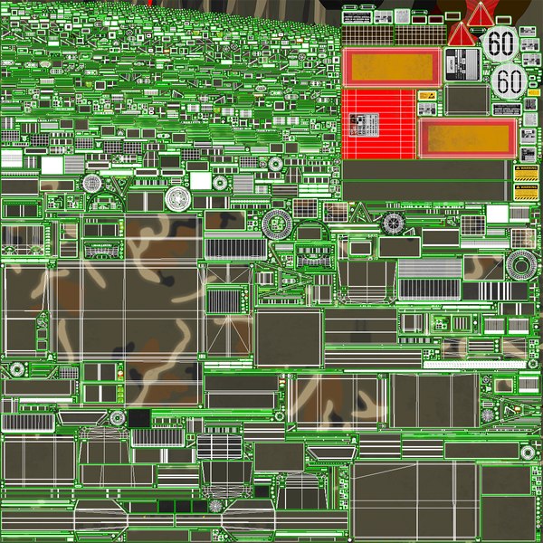 导弹发射系统 Crotale NG Rigged3D模型 - TurboSquid 2206799