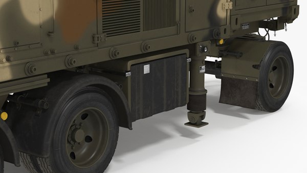 导弹发射系统 Crotale NG Rigged3D模型 - TurboSquid 2206799