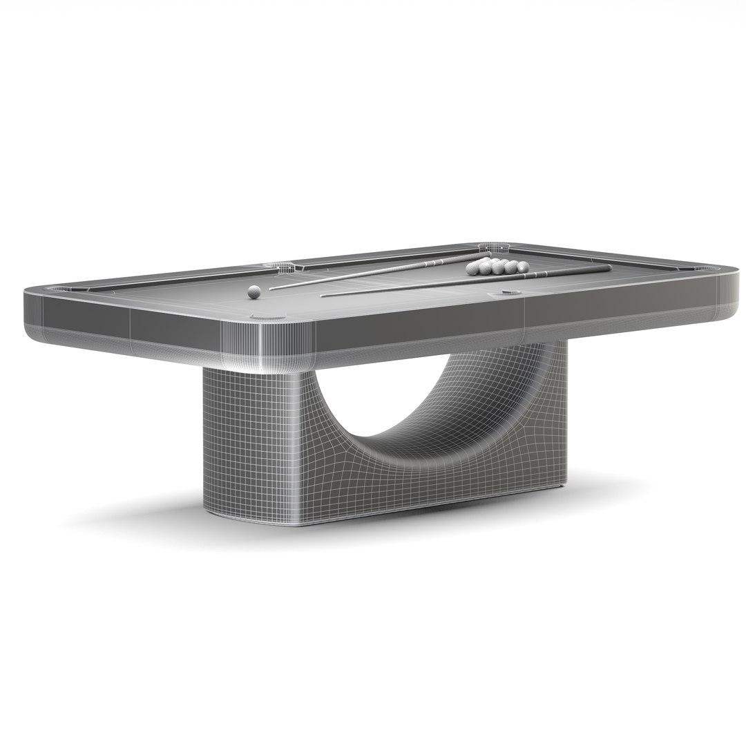 Mono Pool Table 3D Model - TurboSquid 2255241